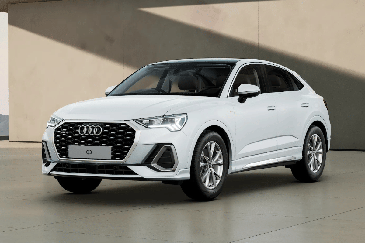 Audi Q3 Sportback Glacier White Metallic – Check Glacier White Metallic ...